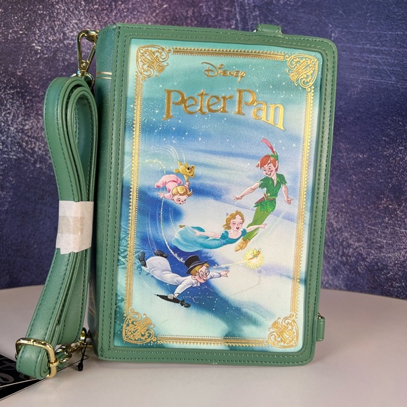 Loungefly | Bags | Loungefly Disney Peter Pan Book Series Convertible ...